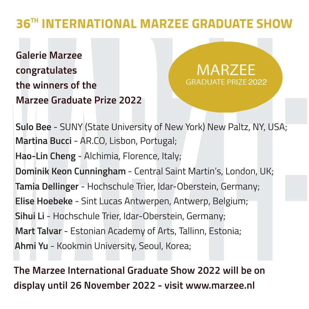 Marzee Graduate Prize for Sihui Li (BFA 2022) and Tamia Dellinger (MFA ...