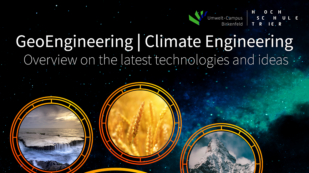 GeoEngineering – Eine Möglichkeit zur Begegnung des Klimawandels?